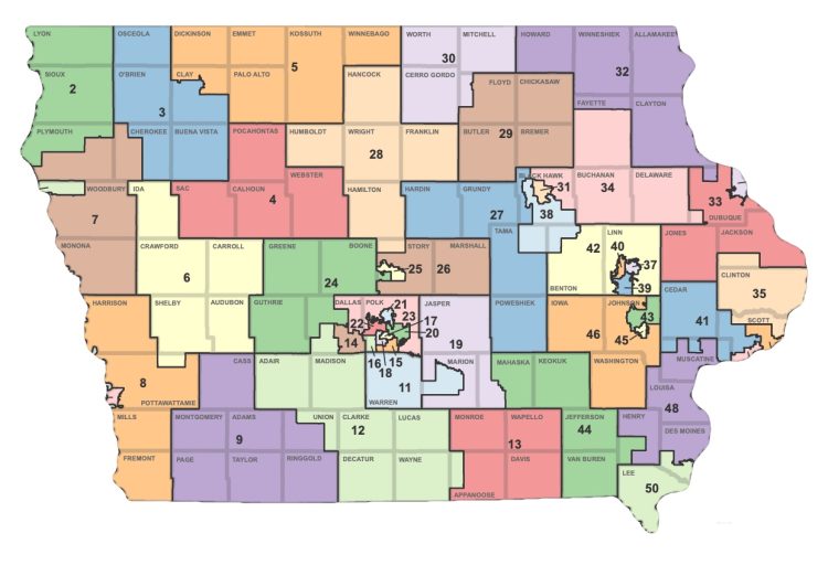 Iowa Legislature Approves Second Redistricting Map | The Iowa Torch