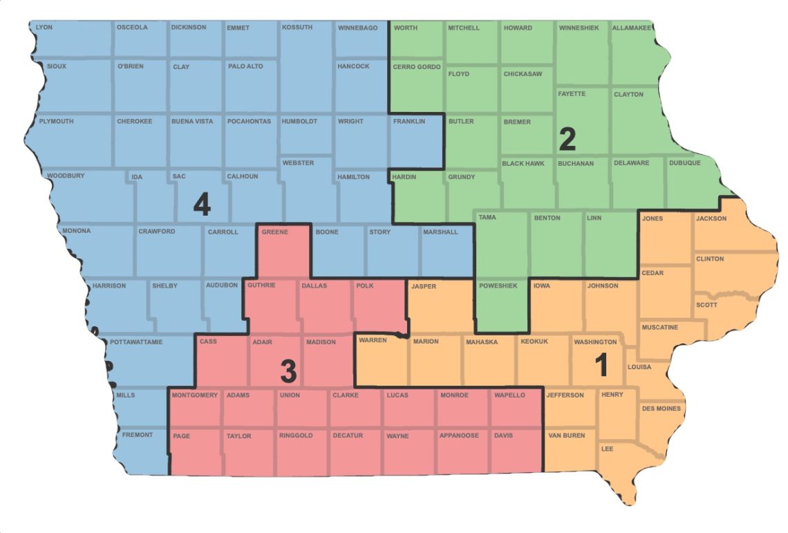 Iowa Legislature Approves Second Redistricting Map | The Iowa Torch